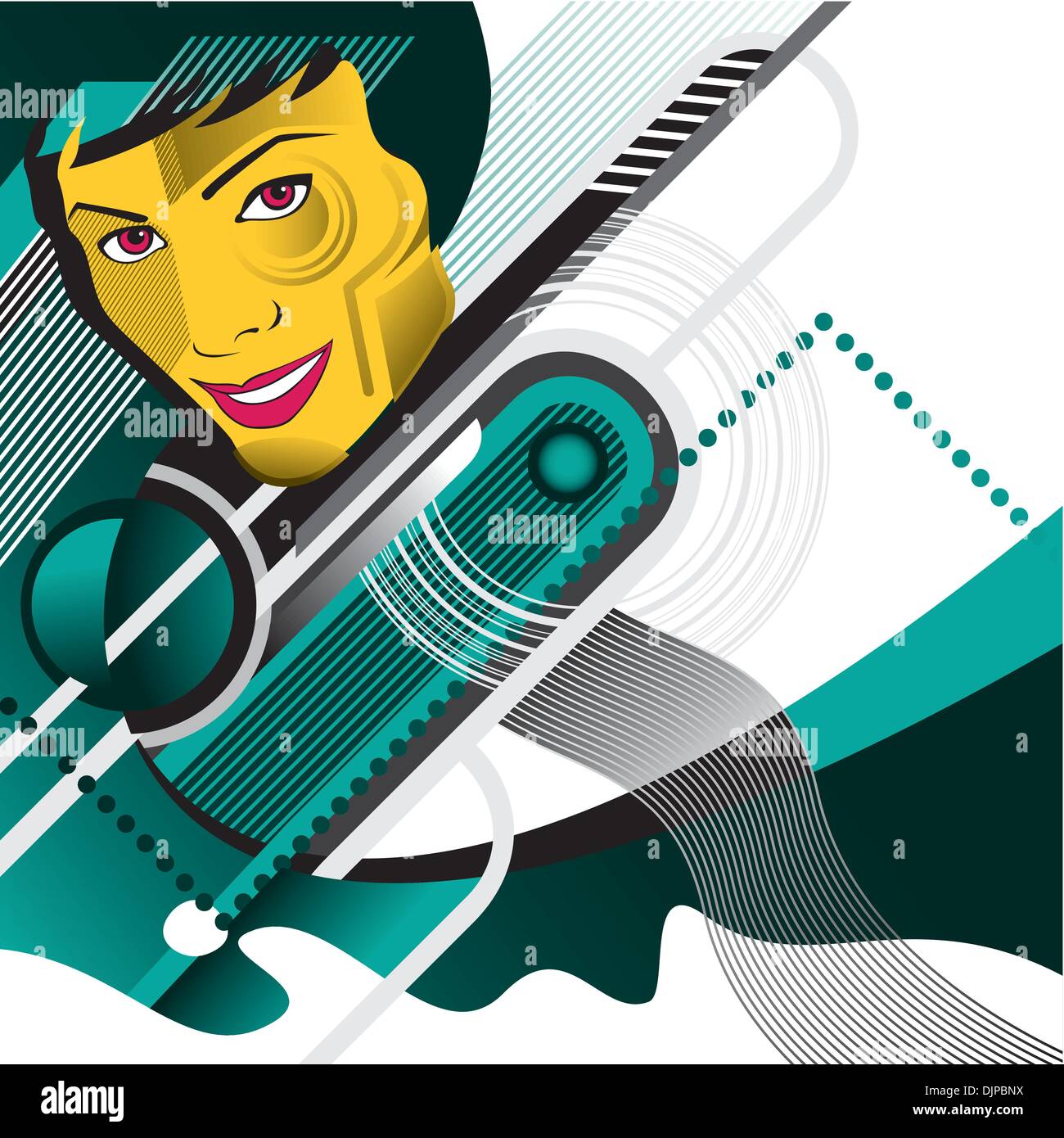 High tech hi tech Stock Vector Images - Alamy