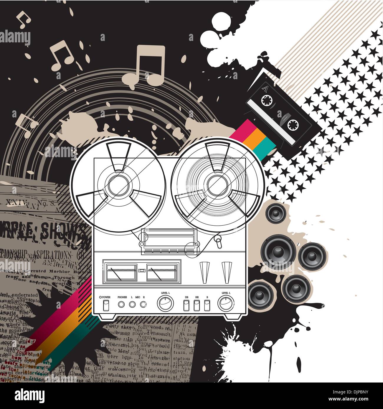 Stereo analyzer hi-res stock photography and images - Alamy