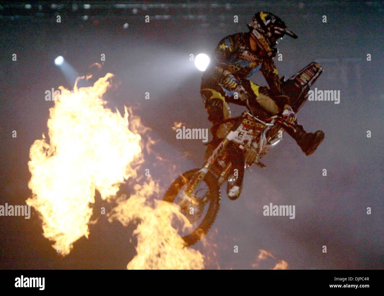 Mar 26, 2010 - Anaheim, California, USA - Freestyle motocross riders ...