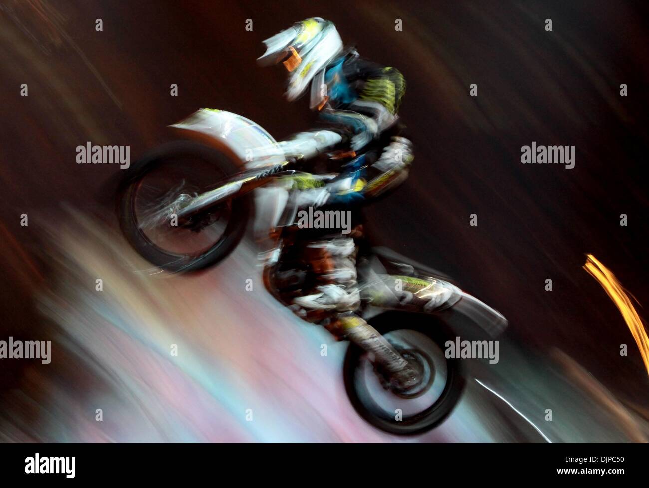 Mar 26, 2010 - Anaheim, California, USA - Freestyle motocross riders ...