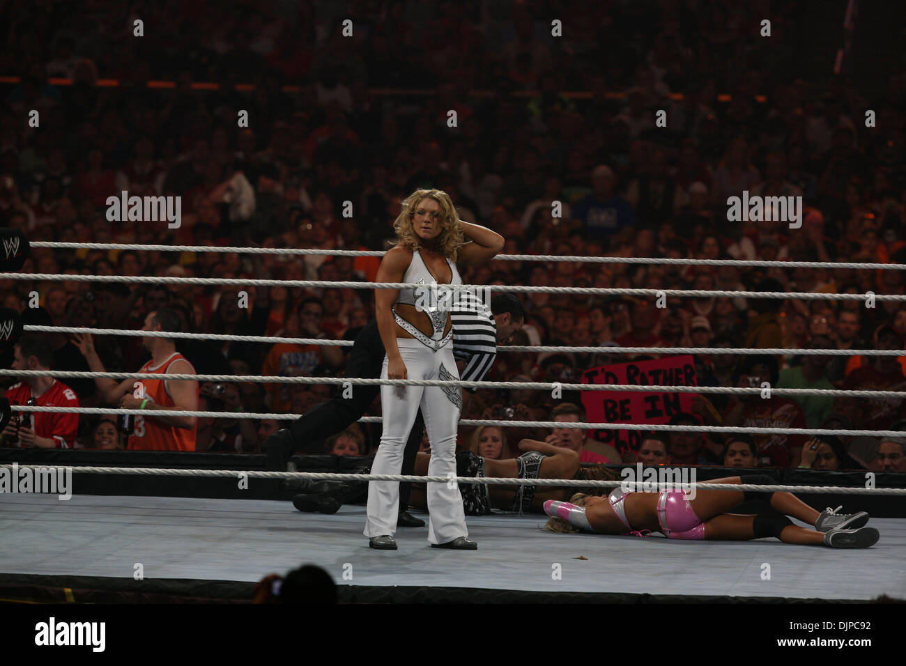 Mar 28, 2010 - Phoenix, Arizona, USA - BETH PHOENIX during WWE ...