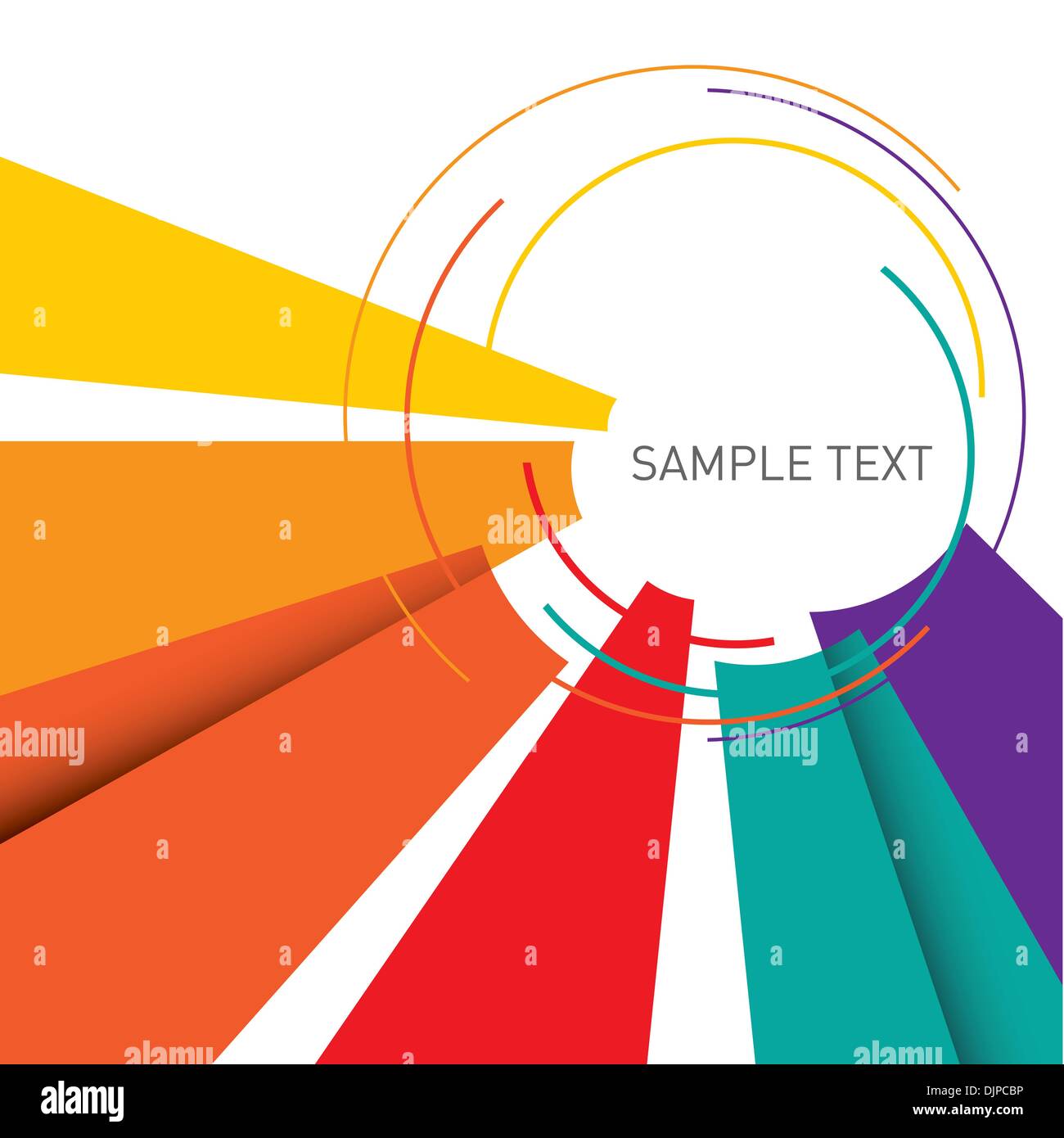 Illustrated colorful layout with abstraction Stock Vector Image & Art ...