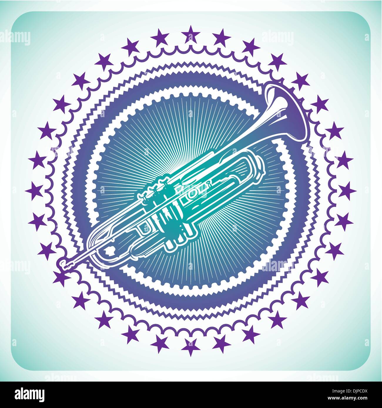 Trumpet insignia hi-res stock photography and images - Alamy