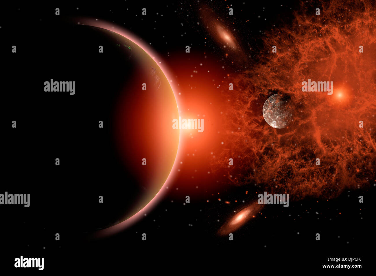 Alien sunrise hi-res stock photography and images - Alamy