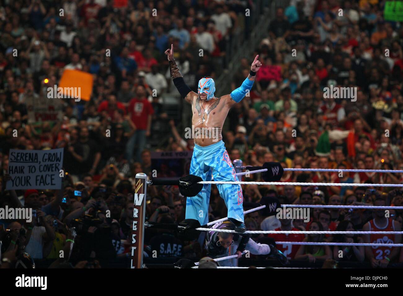 Mar 28, 2010 - Phoenix, Arizona, USA - REY MYSTERIO during WWE ...