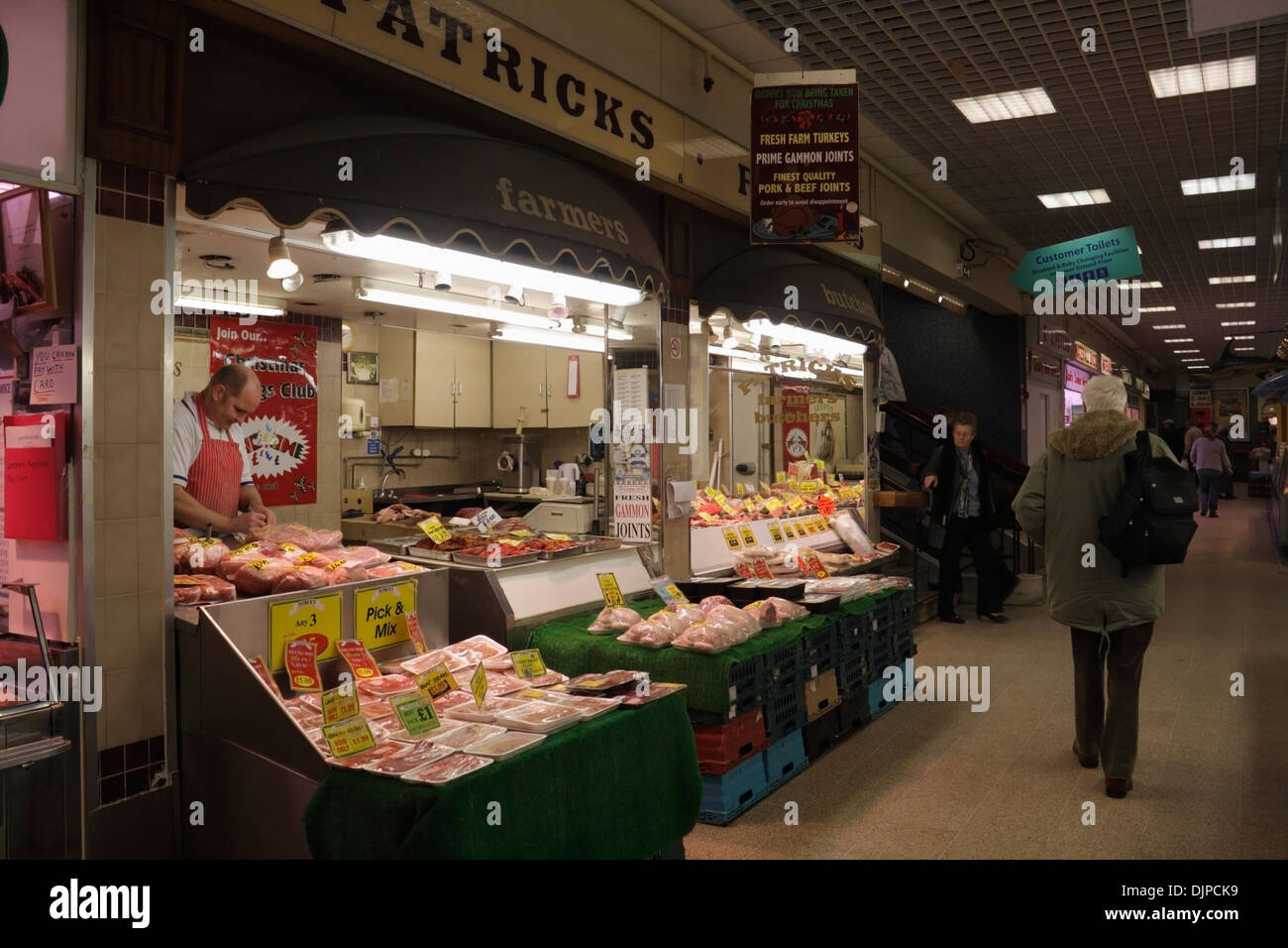 Castle Market Sheffield England Butcher's meat shops Building is now ...