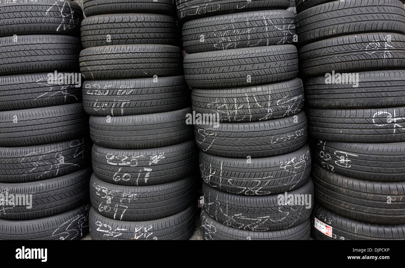 stack of tires Stock Photo - Alamy