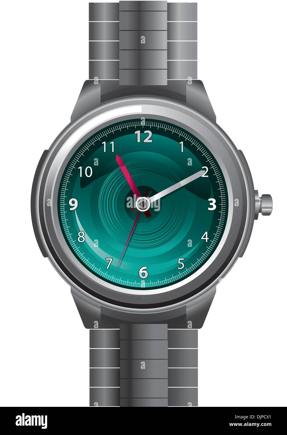 Luxury watch isolated on white Stock Vector Image & Art - Alamy