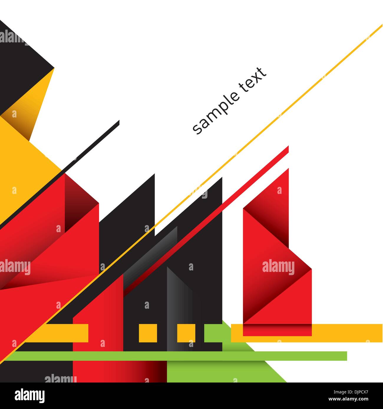 Modernistic colorful layout with abstraction Stock Vector Image & Art ...