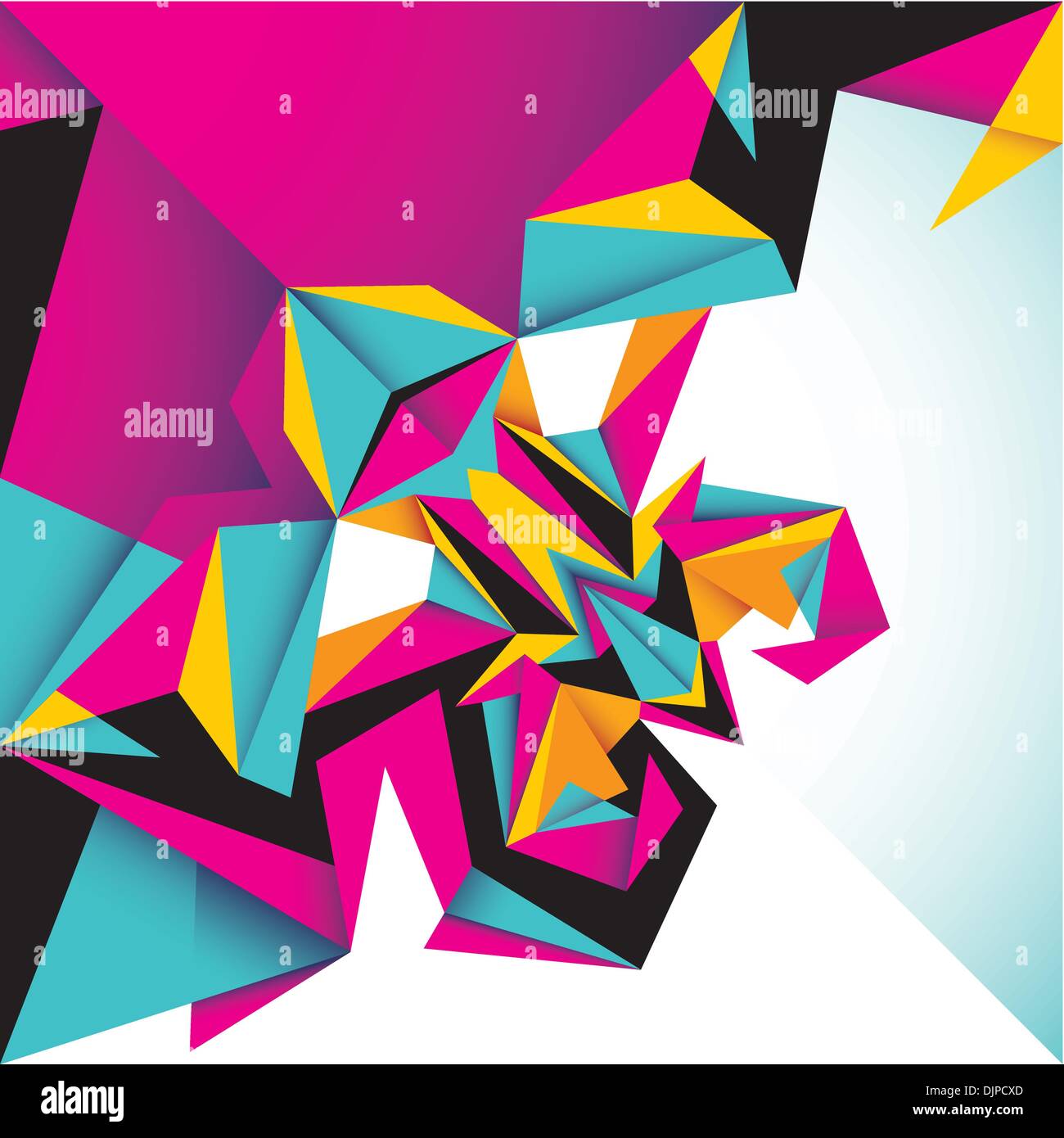 Angular form Stock Vector Images - Alamy