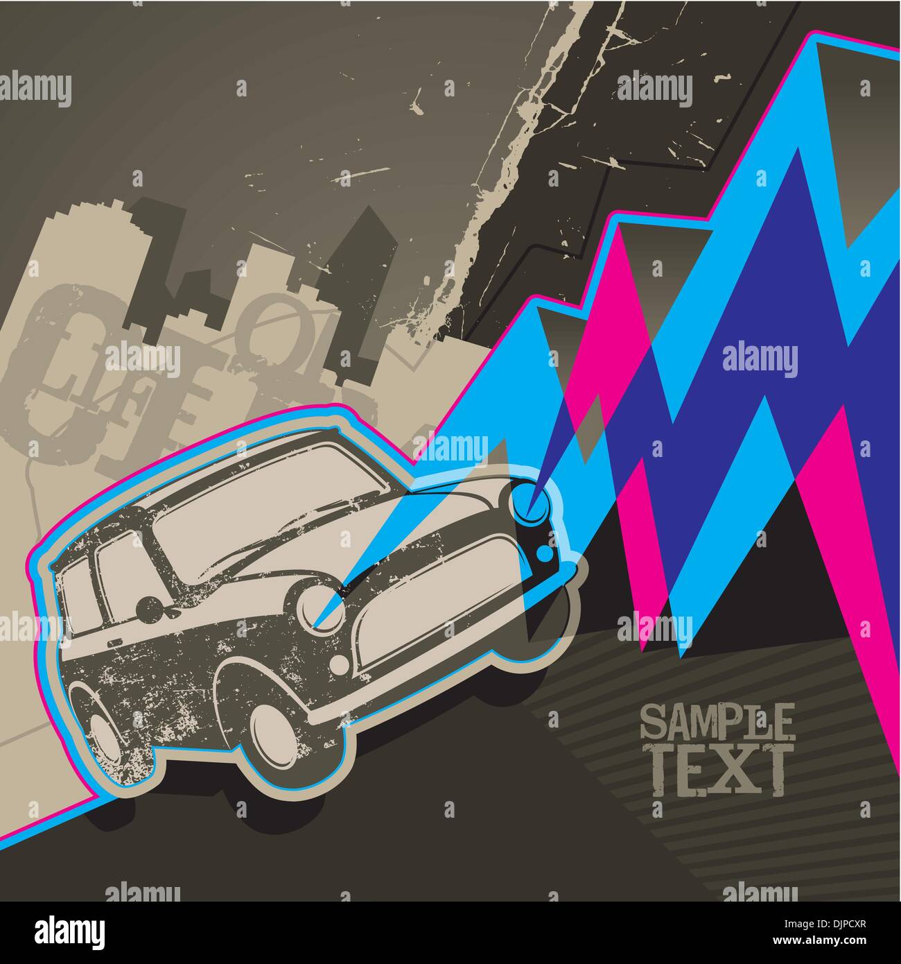 Modern banner with artistic graphic elements Stock Vector Image & Art ...