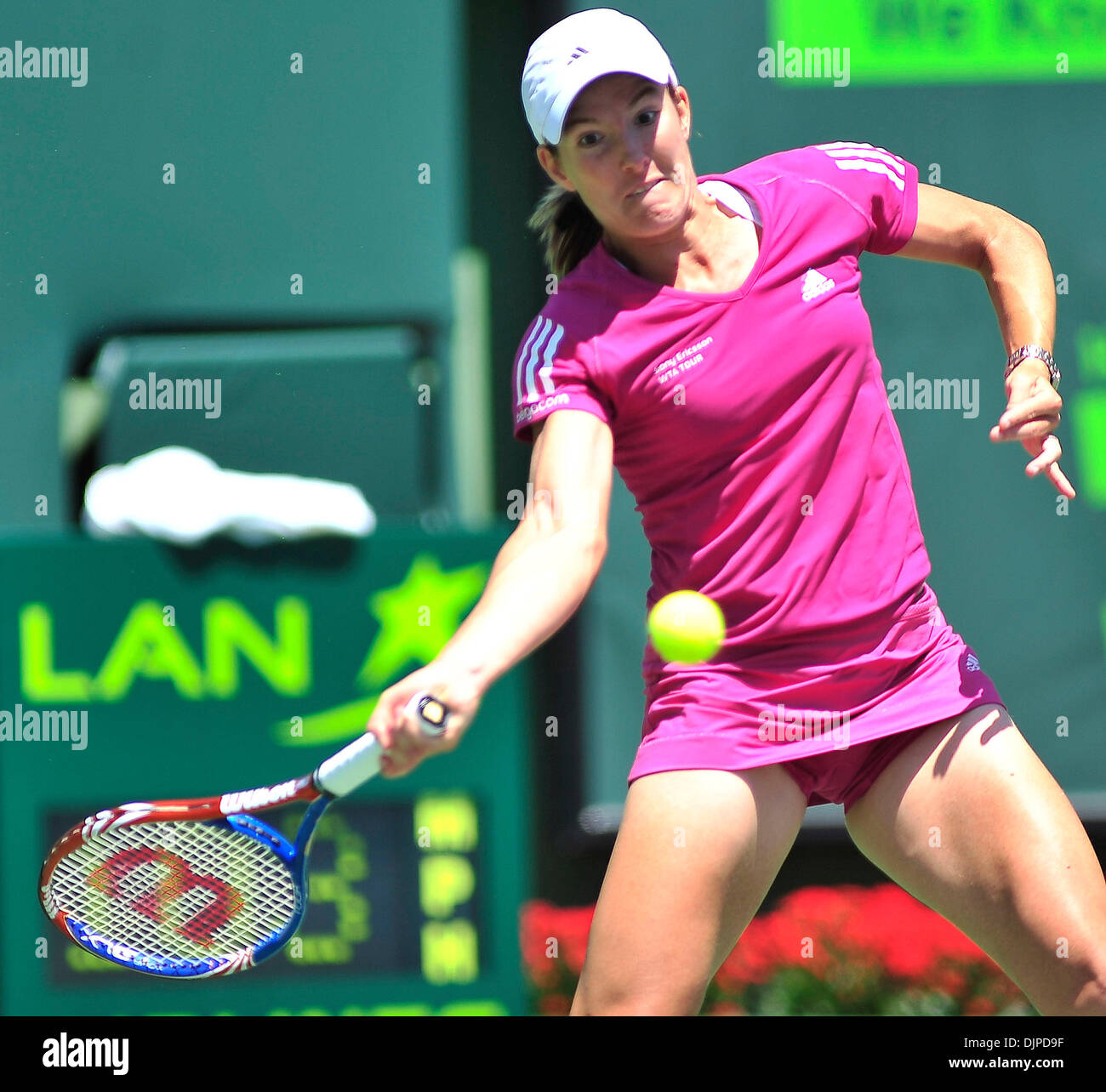 Justine henin tennis action hi-res stock photography and images - Alamy