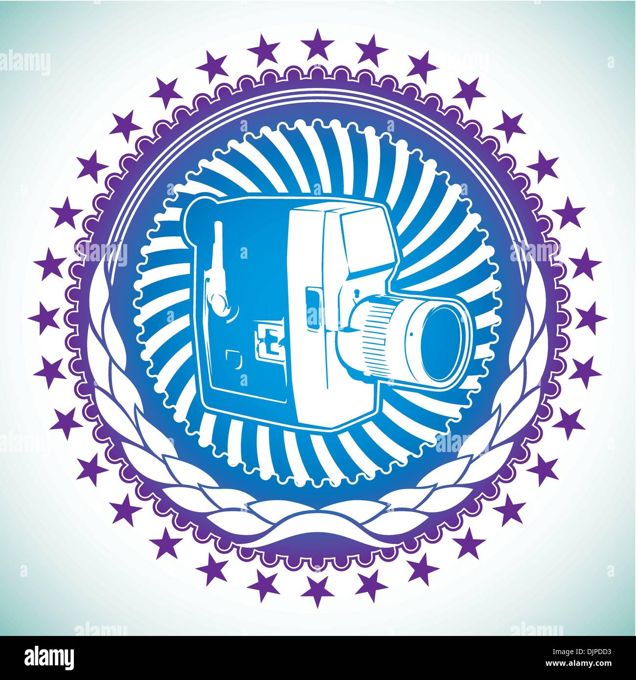 Very old camera Stock Vector Images - Alamy