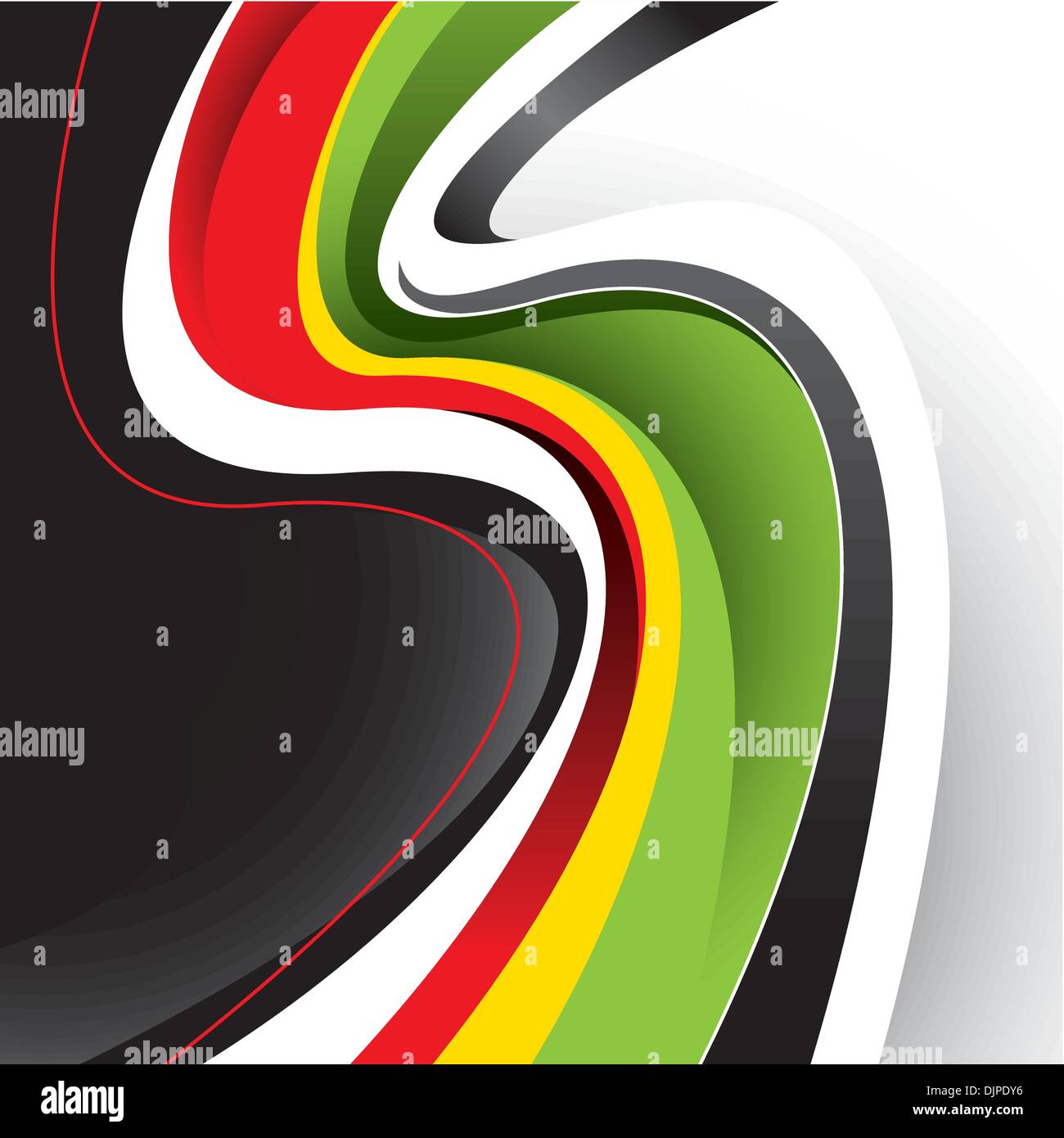 Stylish abstract layout with colorful shapes Stock Vector Image & Art ...