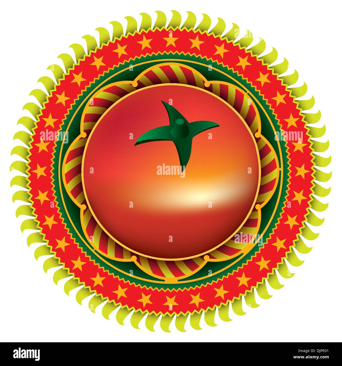 Tomato label design hi-res stock photography and images - Alamy