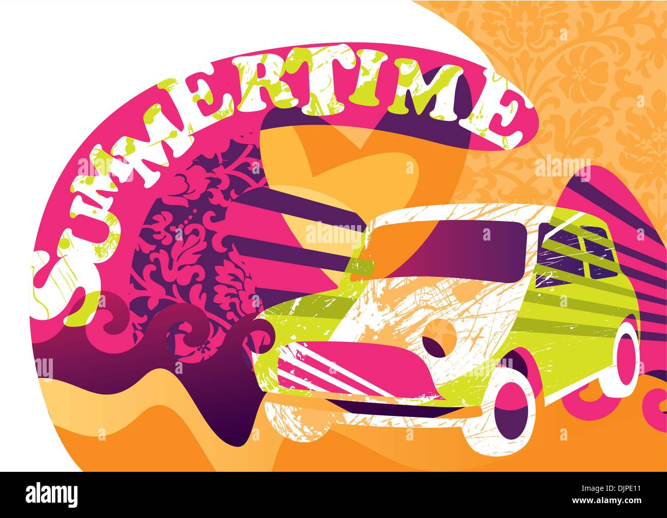 Summertime funny poster Stock Vector Image & Art - Alamy