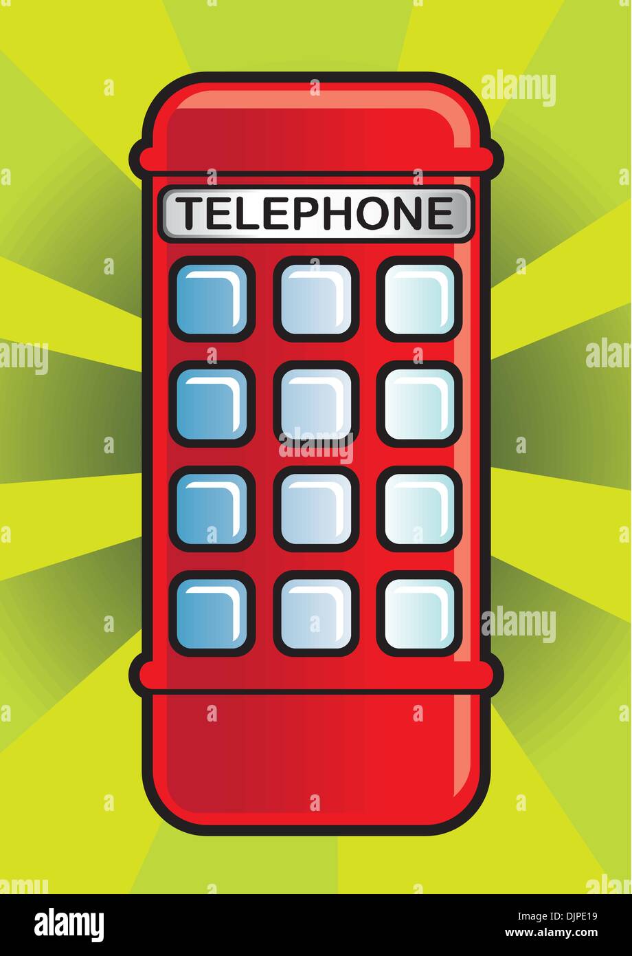 Poster phone booth hi-res stock photography and images - Alamy