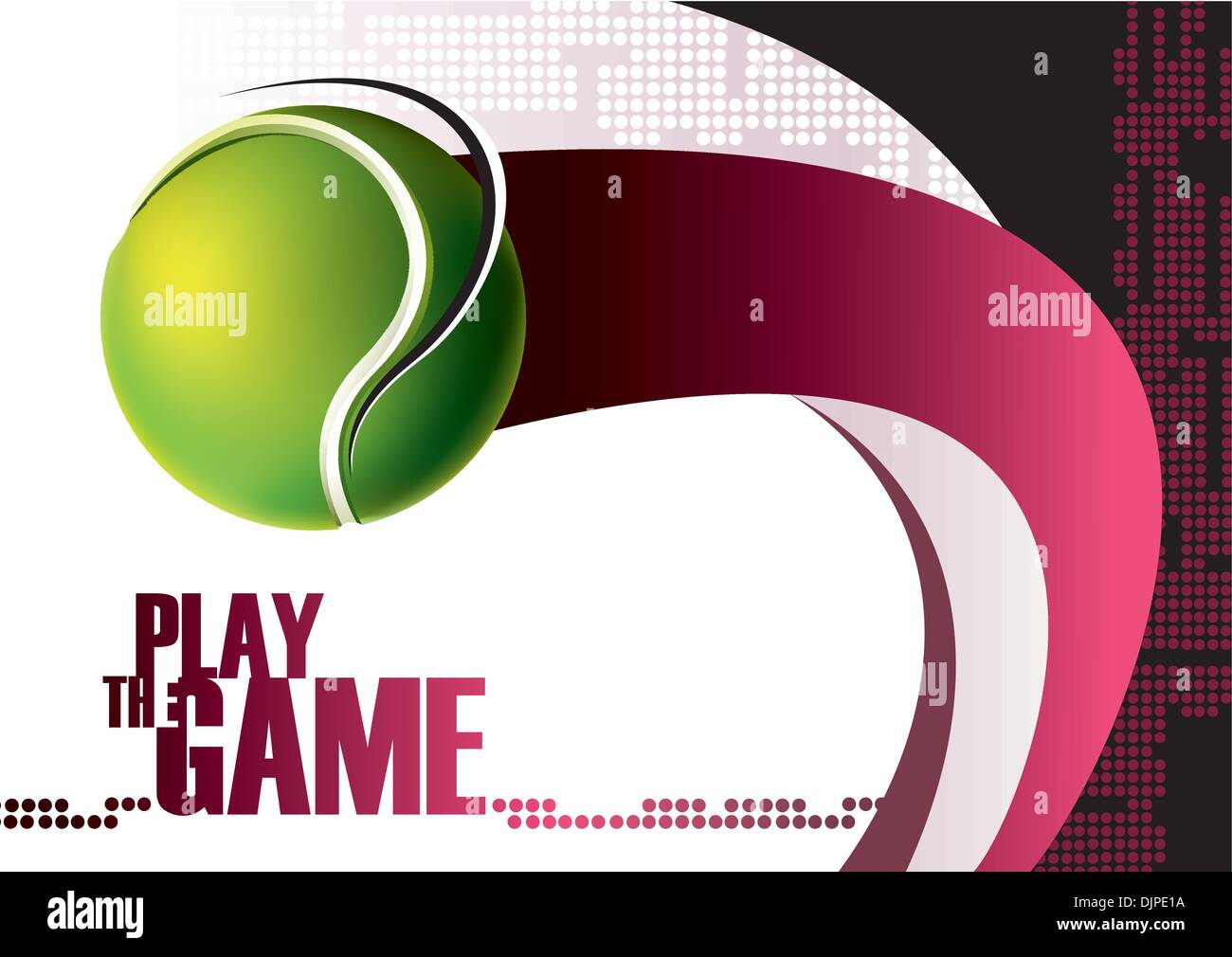 Tennis poster background Stock Vector Image & Art - Alamy
