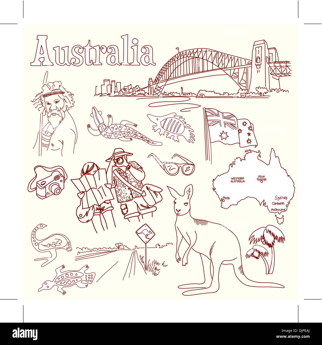 Building in australia Cut Out Stock Images & Pictures - Alamy