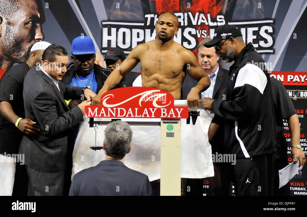 April 2, 2010 - Las Vegas, Nevada, USA - Boxer ROY JONES JR. on the ...