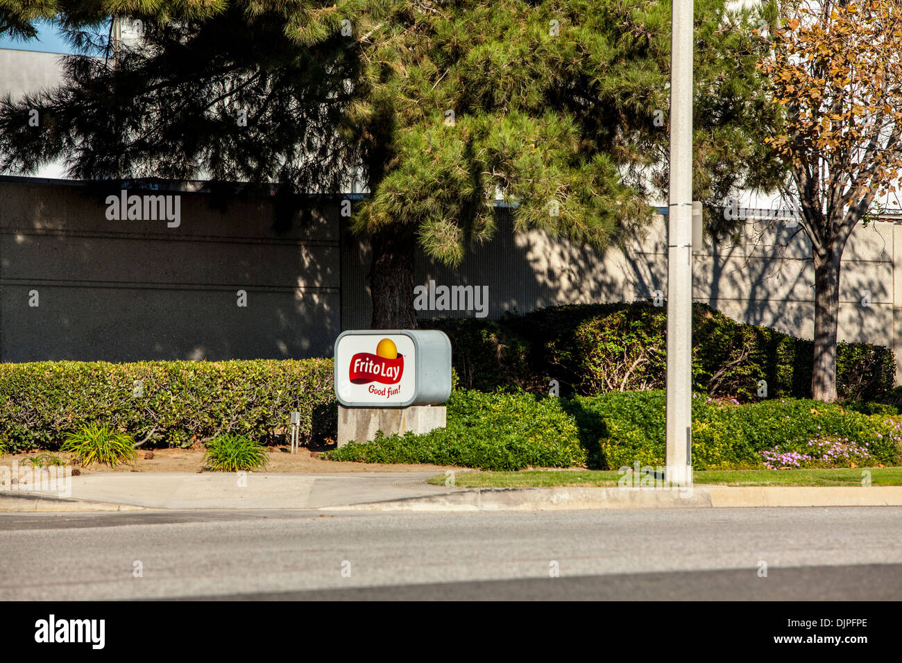 The Frito Lay factory entrance in Rancho Cucamonga California Stock ...