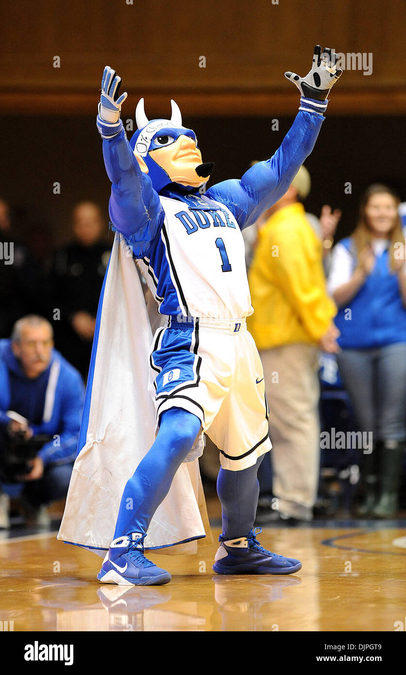 Dec 5, 2009 - Durham, North Carolina; USA - Duke Blue Devils Mascot ...