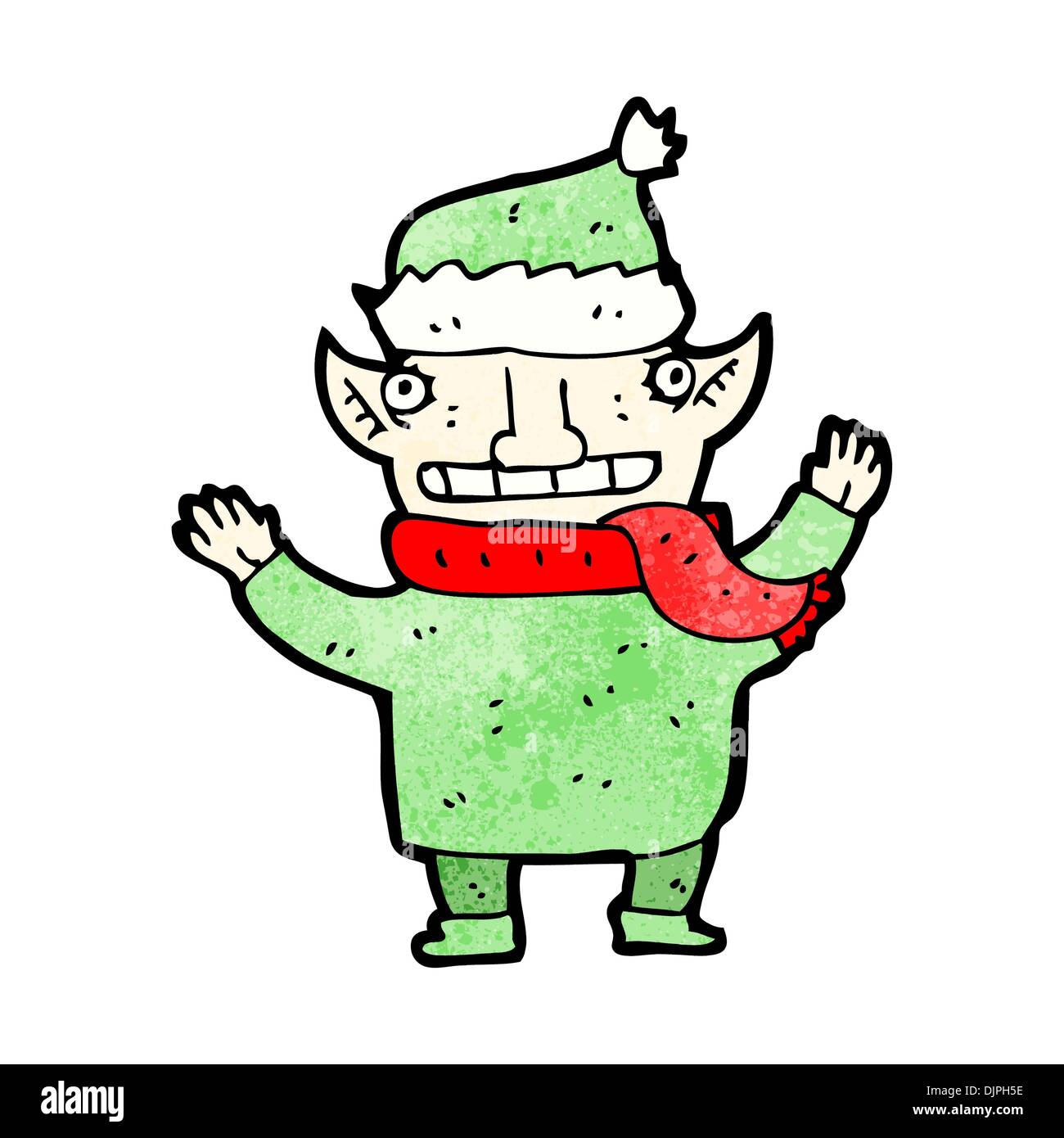 Retro cartoon with texture. Isolated on White Stock Vector Image & Art ...