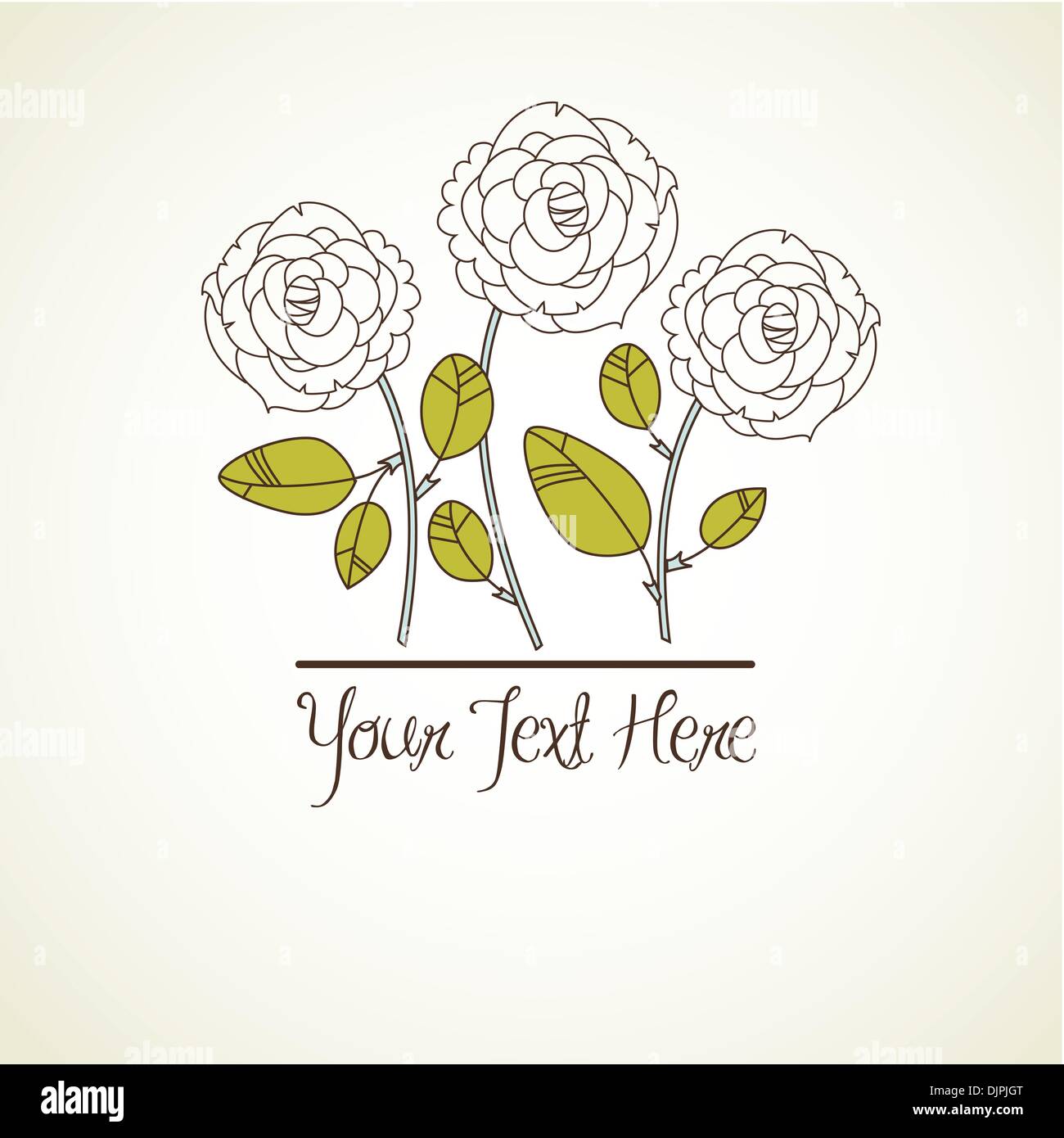 vector flower background Stock Vector Image & Art - Alamy