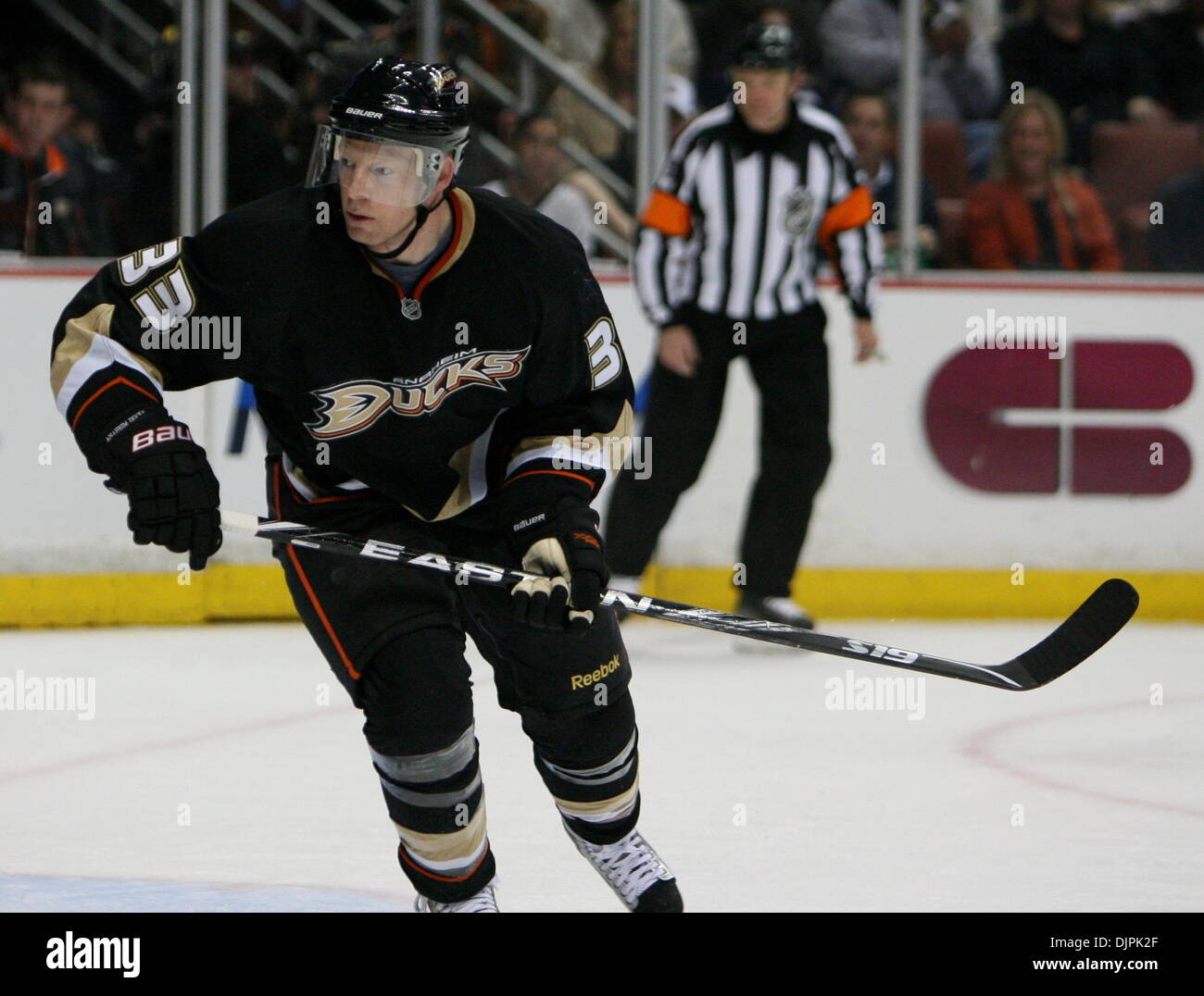 Mar 03, 2010 - Anaheim, California, USA - Anaheim Ducks' left wing ...