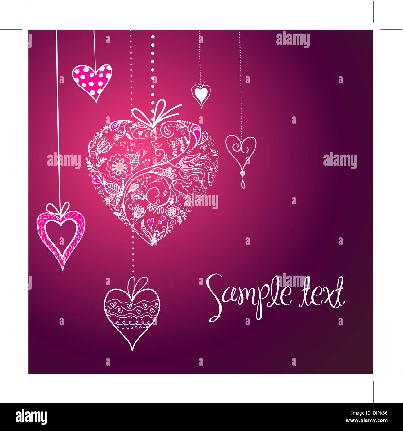 vector hearts background Stock Vector Image & Art - Alamy
