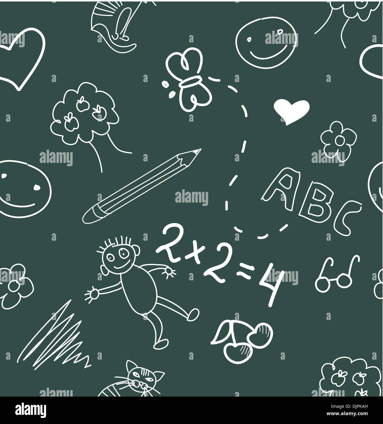Childrens pen Stock Vector Images - Alamy