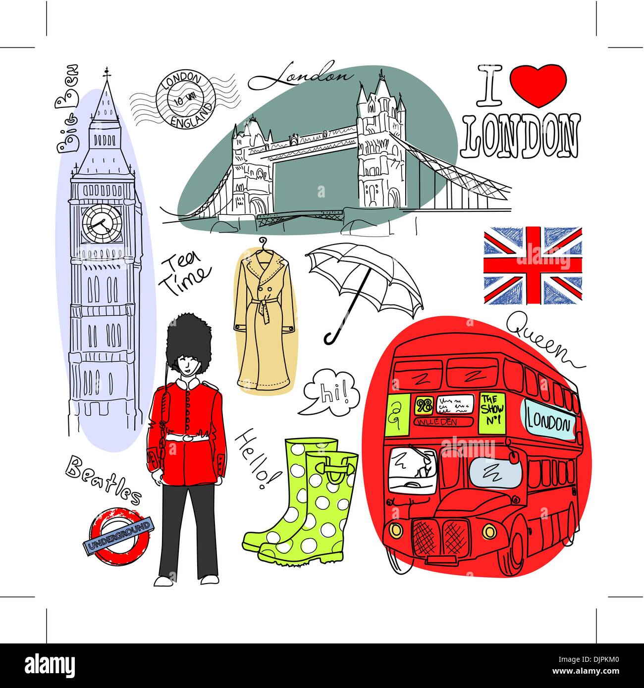 Funny guard london Cut Out Stock Images & Pictures - Alamy