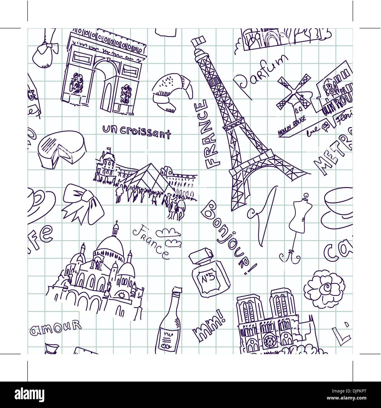 Sight seeing europe Stock Vector Images - Alamy