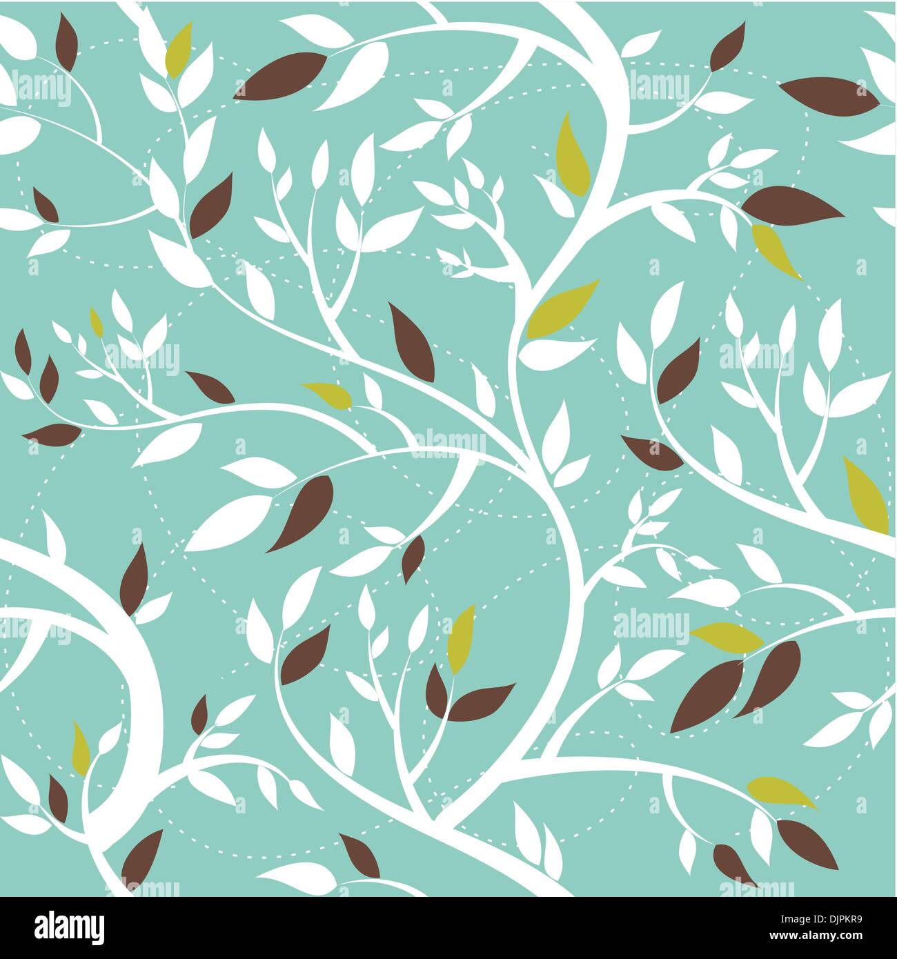 Vector seamless pattern with branches Stock Vector Image & Art - Alamy