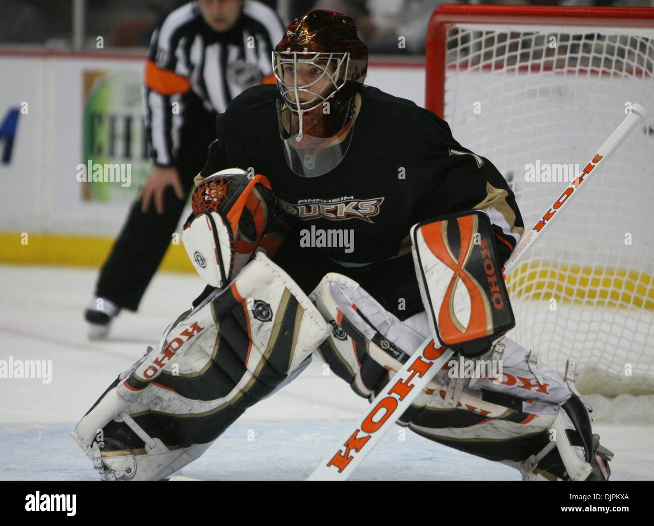 Mar 03, 2010 - Anaheim, California, USA - Colorado Avalanche center ...