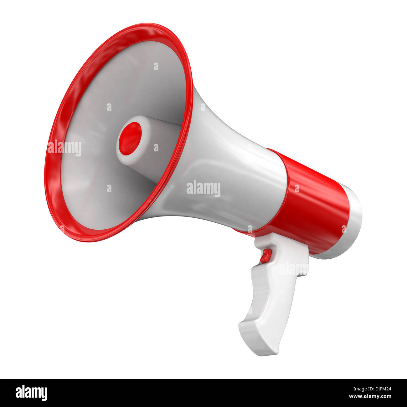 Megaphone (clipping path included Stock Photo - Alamy