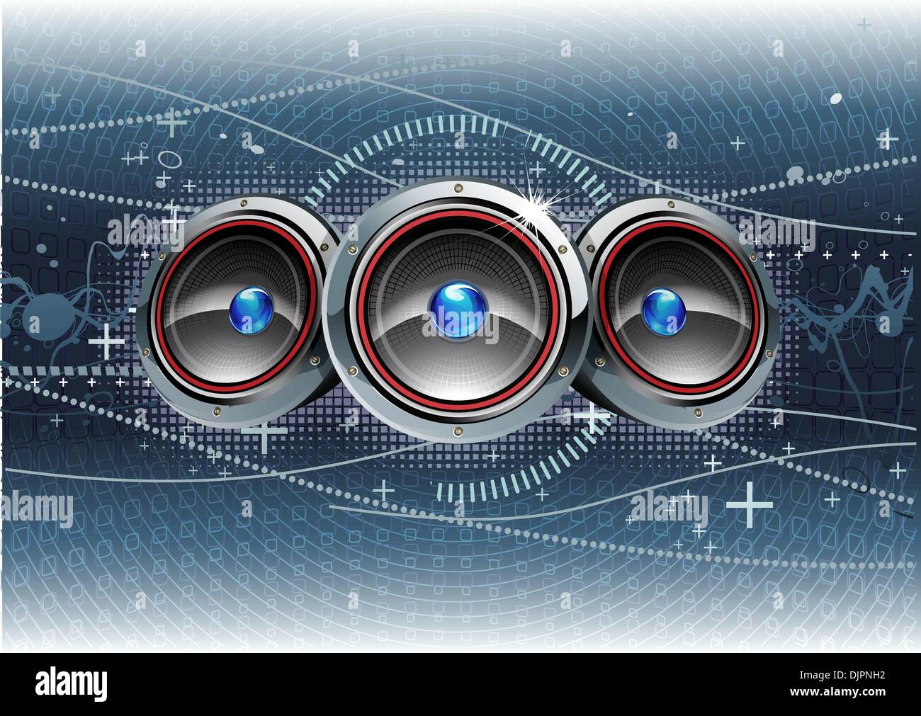 Vector illustration of abstract party Background Stock Vector Image ...