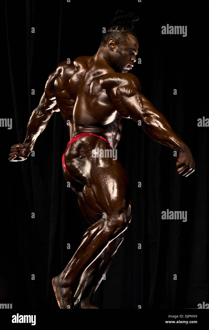 March 6, 2010 - Columbus, Ohio, USA - KAI GREENE poses during the 2010 ...