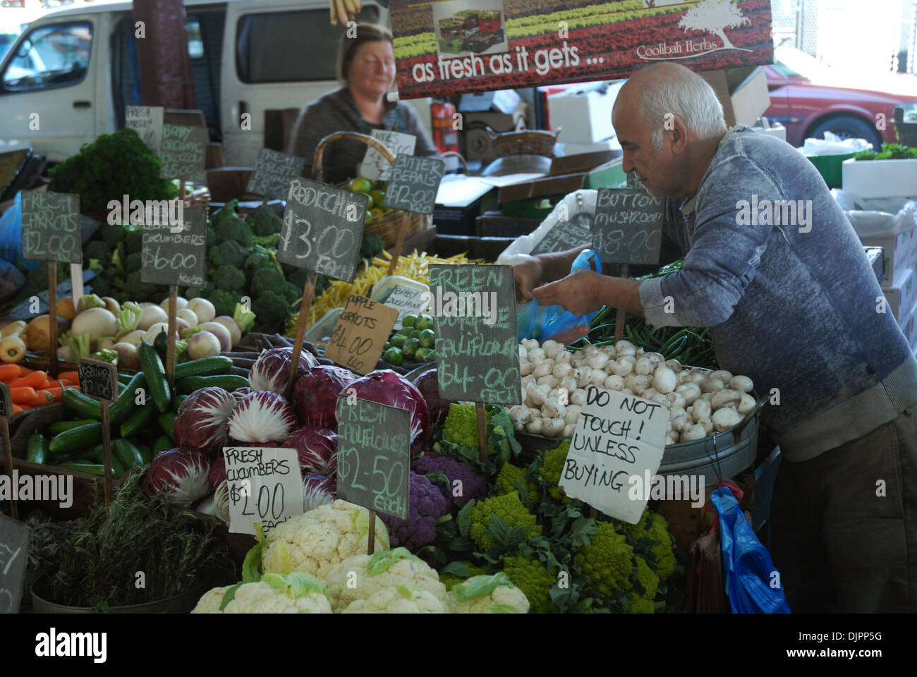 The largest open air market in the southern hemisphere, Queen Victoria ...