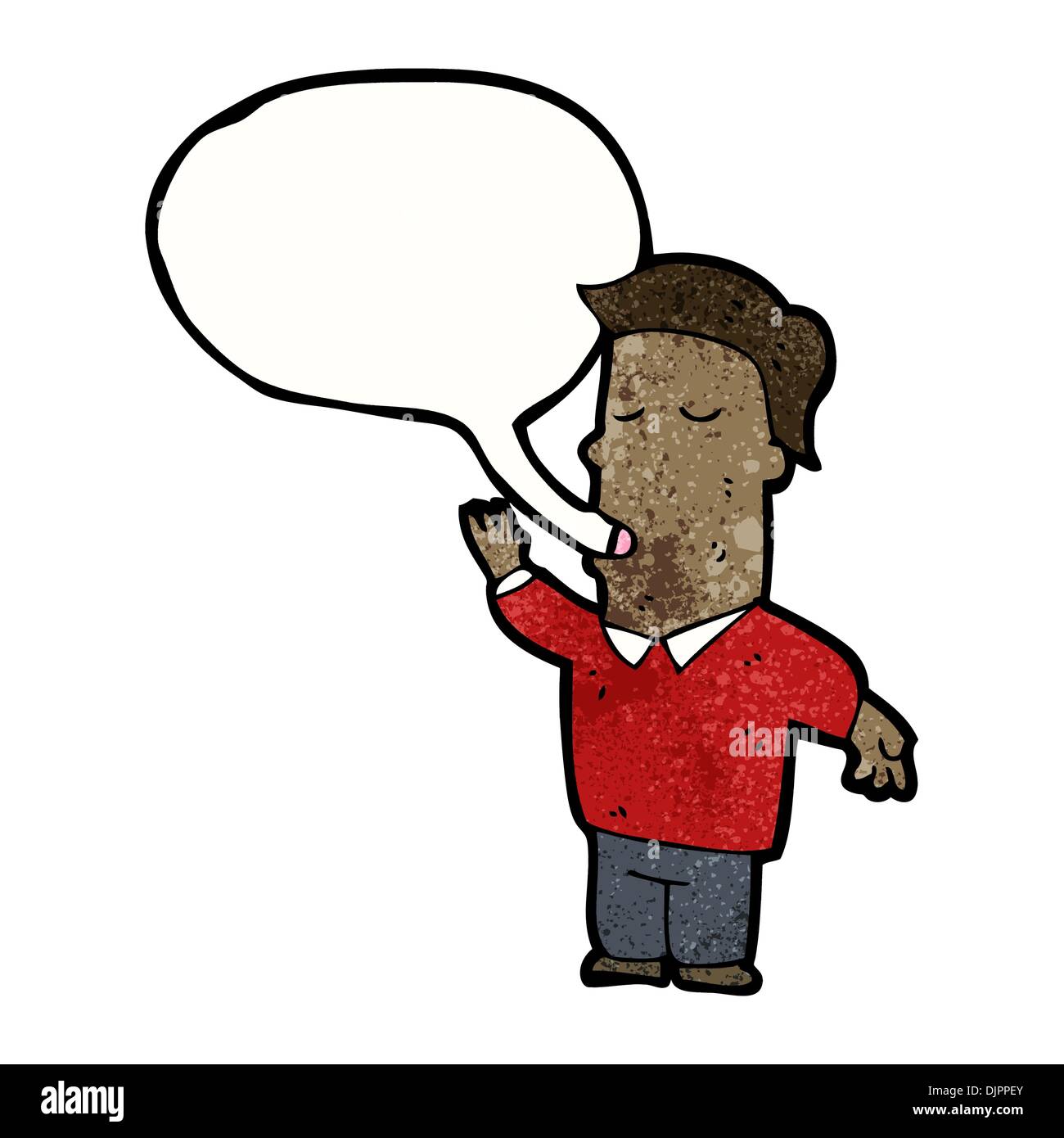 Retro cartoon with texture. Isolated on White Stock Vector Image & Art ...