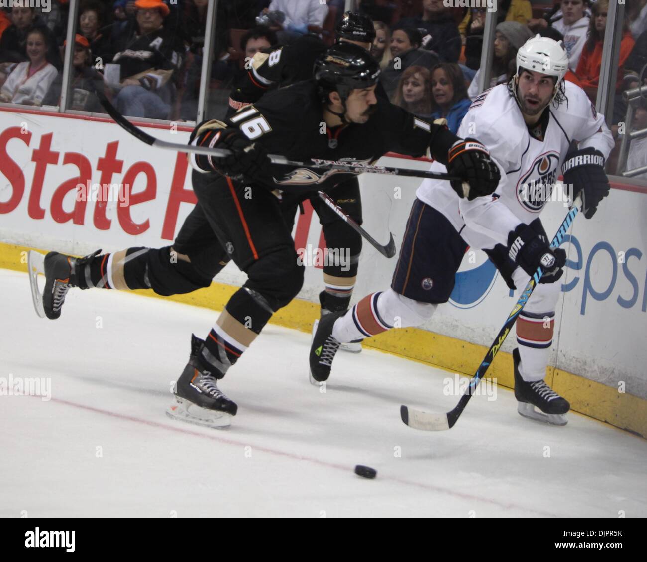 Apr 11, 2010 - Anaheim, California, USA - Anaheim Ducks' right wing ...