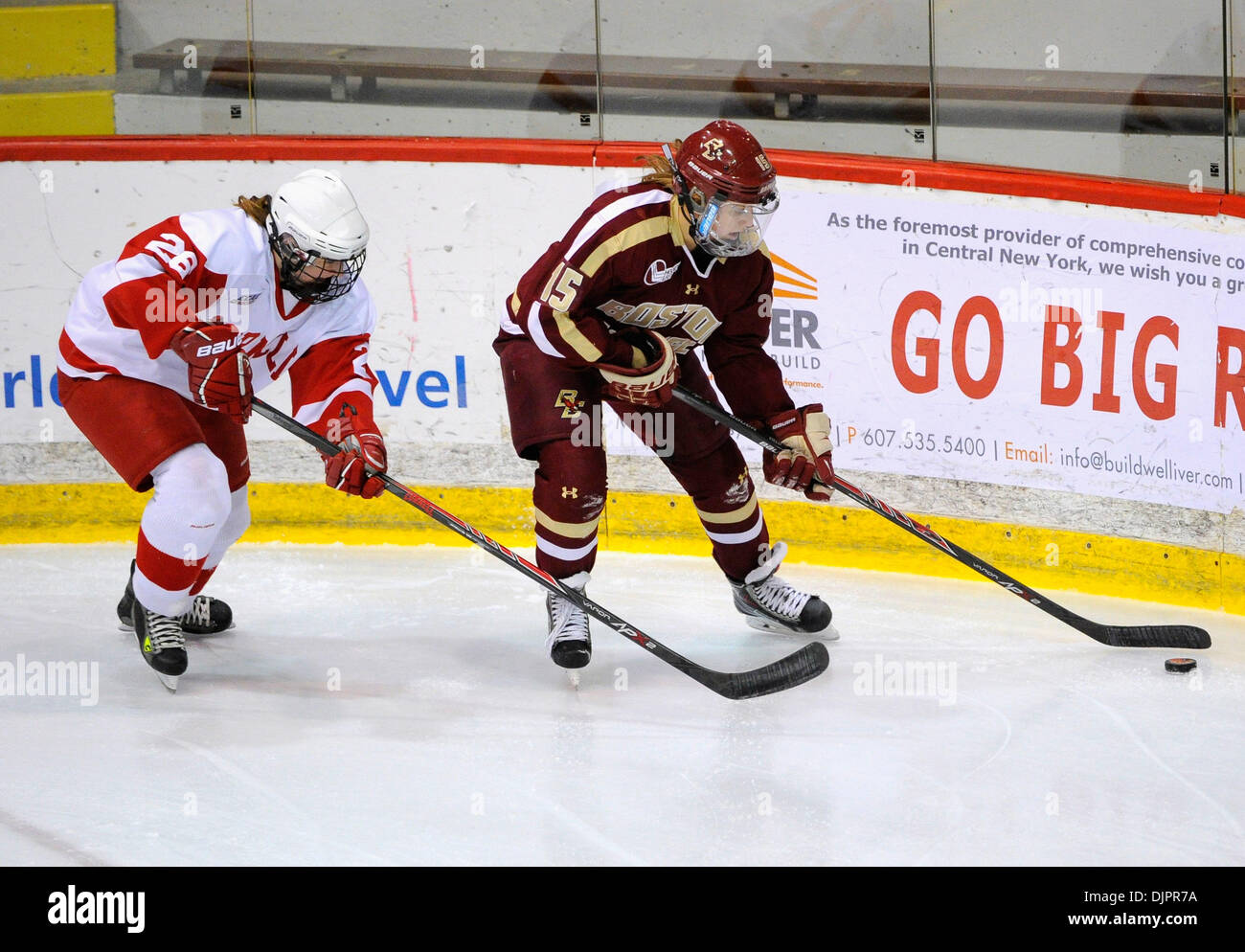 Boston college hockey rink hi-res stock photography and images - Alamy