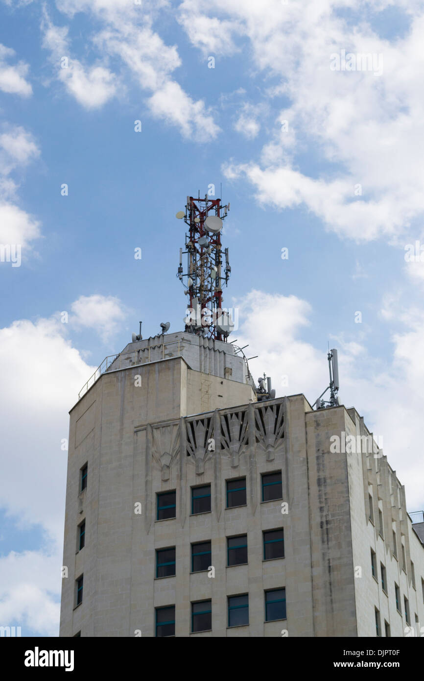 Bucharest telephone palace hi-res stock photography and images - Alamy