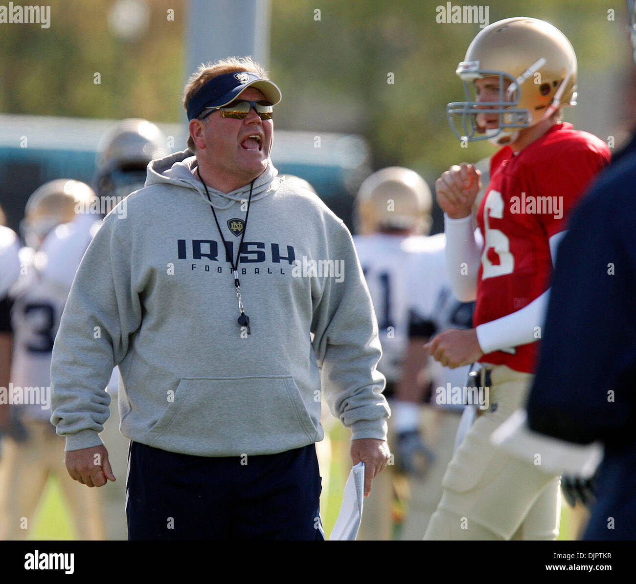 Screaming Football Coach