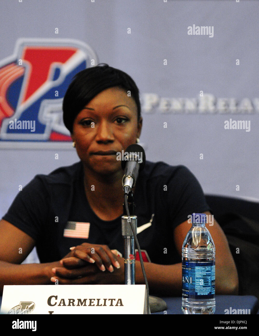 Apr 24, 2010 - Philadelphia, Pennsylvania, U.S. - Sprinter CARMELITA ...