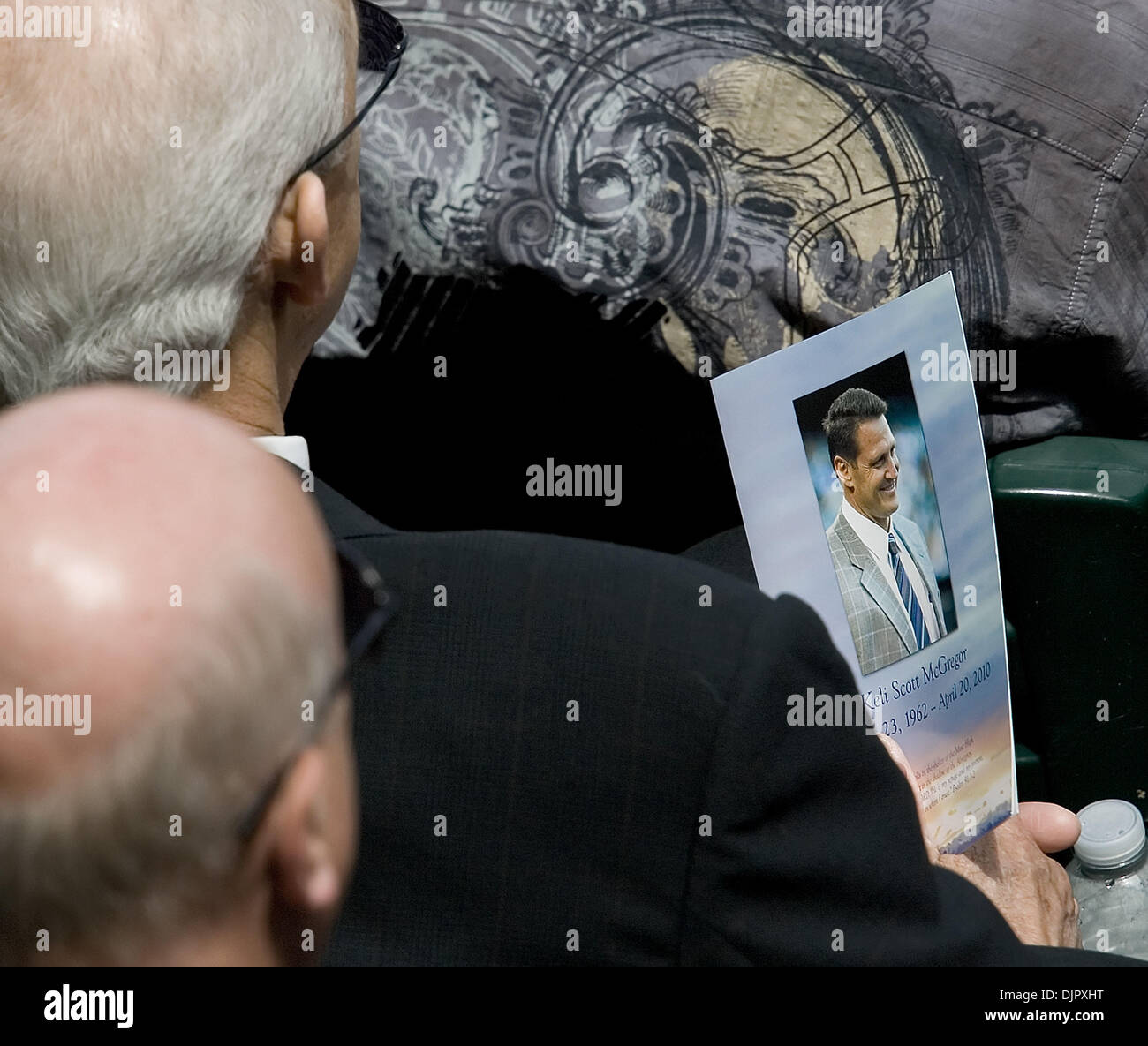 Apr 25, 2010 - Denver, Colorado, U.S. - A Rockies fan views the family ...