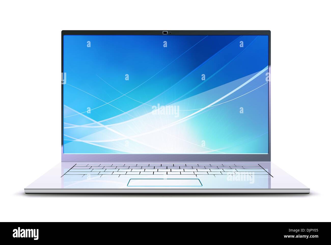 Modern laptop illustration sleek hi-res stock photography and images ...