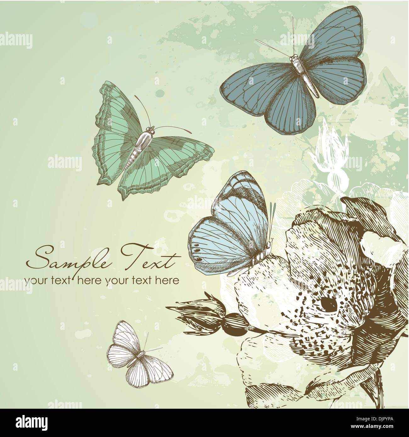 Book cover butterfly image Stock Vector Images - Alamy