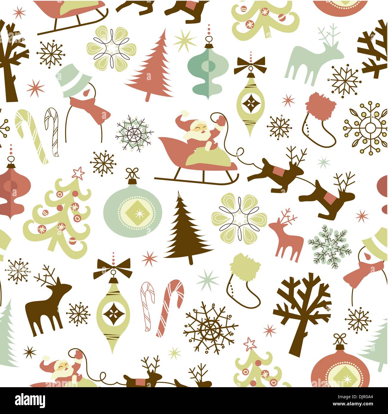 Christmas seamless pattern Stock Vector Image & Art - Alamy
