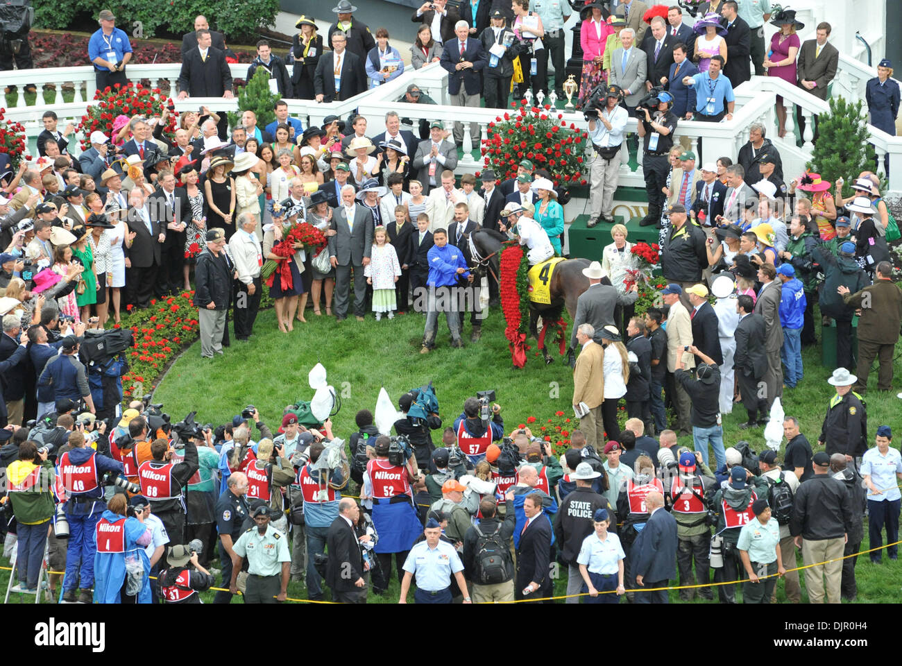 Super saver kentucky derby 2010 hi-res stock photography and images - Alamy